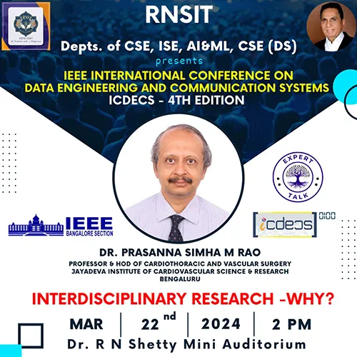 Interdisciplinary Research-Why? - RNSIT