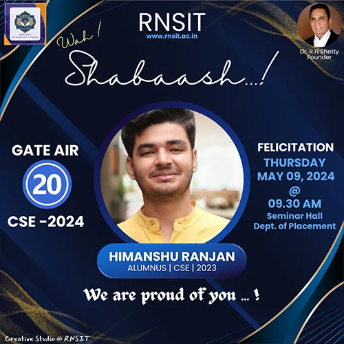 Felicitation - RNSIT