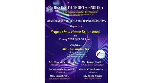 Project Open House Expo 2024 - RNSIT